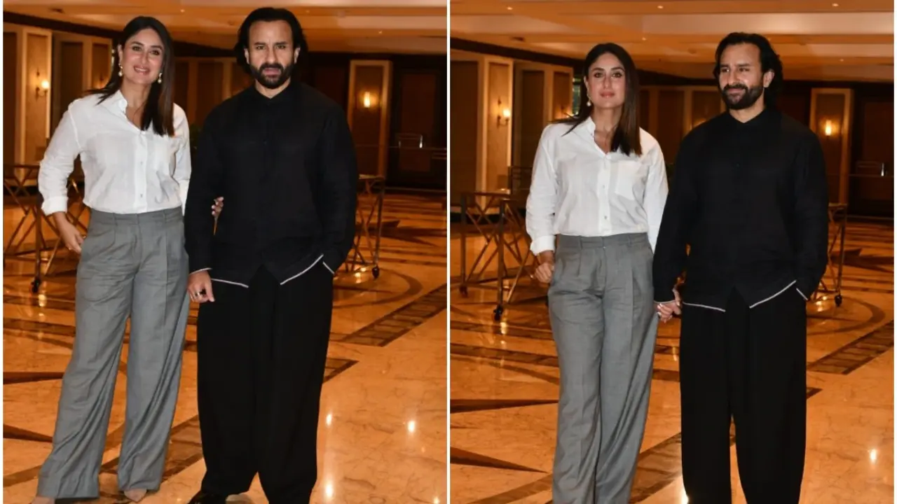 Kareena Kapoor and Saif Ali Khan Radiate Elegance at City Event - Jay-Ho!