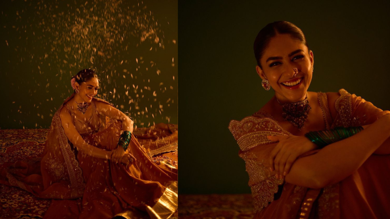 Mrunal Thakur’s Stunning Anarkali Look - Jay-Ho!