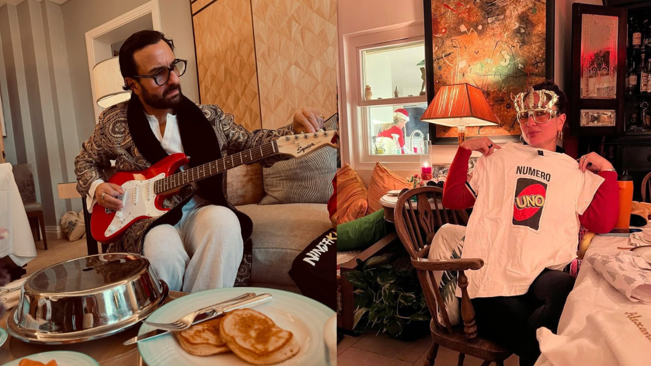 Kareena Kapoor and Saif Ali Khan Celebrate Christmas with Family - Jay-Ho!