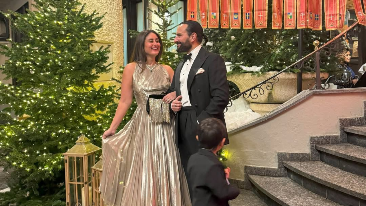 Kareena Kapoor Khan and Saif Ali Khan Celebrate New Year in Switzerland ...