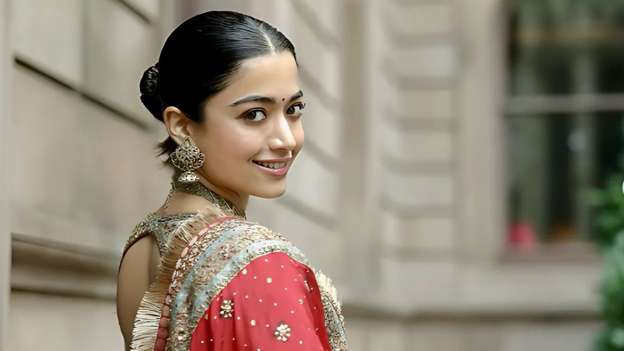 Rashmika Mandanna Stuns in Ritu Kumar Anarkali at India Day Parade NYC - Jay-Ho!